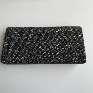 Lafayette 148 New York | Bags | Black And White Tweed Clutch | Poshmark